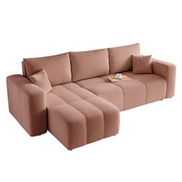 Fun M&ouml;bel ECKSOFA Leros Mit Schlaffunktion