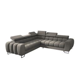 Fun M&ouml;bel ECKSOFA Bastien Mit Schlaffunktion