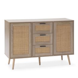 SIDEBOARD Dalia 3 Schubladen 2 Eichent&uuml;ren