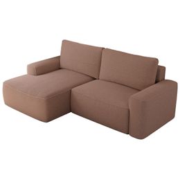 ECKSOFA BELLUNO L Rosa Boucle - Links