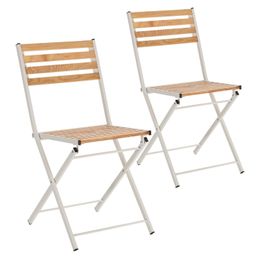 GARTENKLAPPSTUHL-SET Ambar Metall
