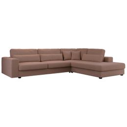 ECKSOFA Savona Rosa Boucle - rechts