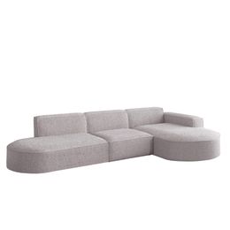 Fun M&ouml;bel ECKSOFA Ottomane Palma Ascot Bukla