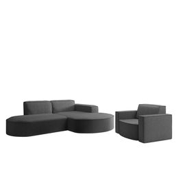 Fun M&ouml;bel SOFASET Palma Ecksofa Sessel Ascot