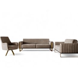 Fun M&ouml;bel SOFASET Valerie 3-2 Und Drehsessel