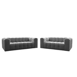 Fun M&ouml;bel SOFASET Solvie 3-4 In Tiffani