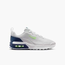 Sneaker Nike Sportswear "AIR MAX BIA (GS)", M&auml;dchen, Gr. 35,5, sanftes wei&szlig;, lime glow, wei&szlig;, midnight navy, Synthetik, Textil, Schuhe Sneaker