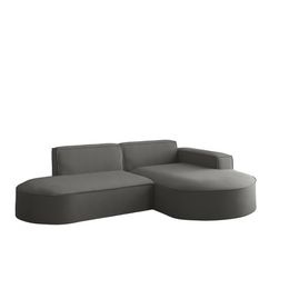 Fun M&ouml;bel ECKSOFA Palma Xs Ottomane Opera Velvet