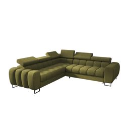 Fun M&ouml;bel ECKSOFA Bastien Mit Schlaffunktion
