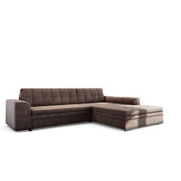 Fun M&ouml;bel ECKSOFA Lusaka Mit Schlaffunktion