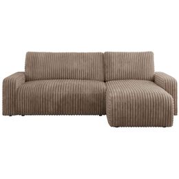 ECKSOFA ARGOS Braun Cord