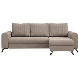 ECKSOFA Axel Samt Beige