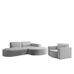 Fun M&ouml;bel SOFASET Palma Ecksofa Sessel Ascot