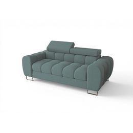 Fun M&ouml;bel SOFA 2-sitzer Bastien In Stoff Gemma