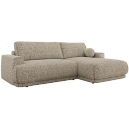 ECKSCHLAFSOFA RINA L Beige Strukture - rechts