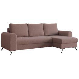 ECKSOFA Hugo Boucle Rosa