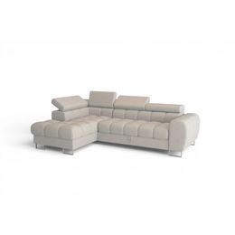 Fun M&ouml;bel ECKSOFA Bastien Mit Schlaffunktion