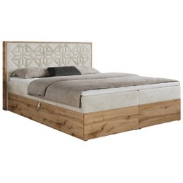 BOXBETT NESSI - 120/200 Beige Velvet - H3