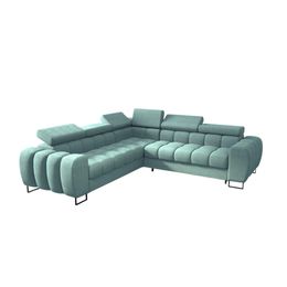 Fun M&ouml;bel ECKSOFA Bastien Mit Schlaffunktion