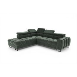 Fun M&ouml;bel ECKSOFA Bastien Max Mit Schlaffunktion