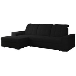 ECKSOFA MADRITO L - Schwarz Boucle - Links