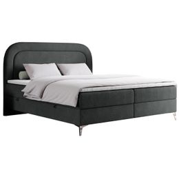 BOXBETT EIRA 120/200 Dunkelgrau Struktur - H3