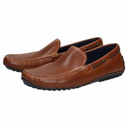 Slipper Sioux "Carulio-706", Herren, Gr. 46.5 (UK 11 1/2), braun, Obermaterial: 50% Kalbsleder CAL. 50% Kalbsnappaleder CANA. 100% Gummi rubber., Schuhe Slipper