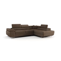 Fun M&ouml;bel ECKSOFA Monaro Mit Schlaffunktion