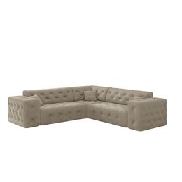 Fun M&ouml;bel ECKSOFA Chantal In Moly