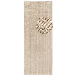 Villeroy & Boch Villeroy & Boch L&auml;ufer Kollektion 1791, Creme, Textil, Uni, rechteckig, 80x200 cm, Oeko-Tex&reg; Standard 100, f&uuml;r Fu&szlig;bodenheizung geeignet, in verschiedenen Gr&ouml;&szlig;en erh&auml;ltlich, pflegeleicht, strapazierf&auml;hig, Teppiche & B&ouml;den, Teppiche, Teppichl&auml;ufer