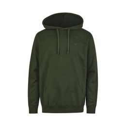 Kapuzensweatshirt Cleptomanicx "Ligull", Herren, Gr. L, gr&uuml;n (gr&uuml;n, olivgr&uuml;n), 100% Baumwolle, meliert, normal, ohne Ausschnitt, Sweatshirts, mit lockerem Schnitt