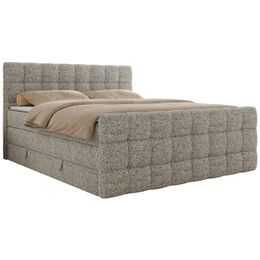 BOXSPRINGBETT ALTIVO KING DUO 200/200 - Beige Strukture - H4