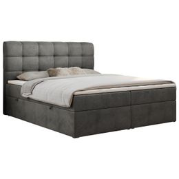 BOXBETT FAST 180/200 Dunkelgrau Velvet - H3