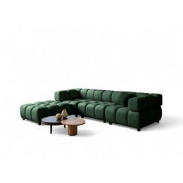 Fun M&ouml;bel SOFA 3-sitzer Und 1-polsterhocker Flow