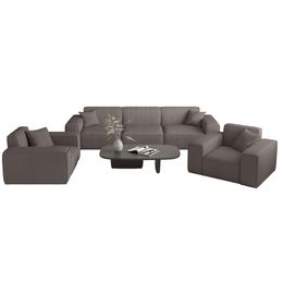 Fun M&ouml;bel SOFASET Celes Premium 3-1-1 Stoff Scala