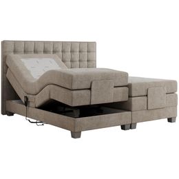 BOXBETT ELEKTRO 160/200 Beige Struktur - H4