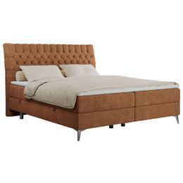 BOXBETT MILEN 120/200 Orange Struktur - H3