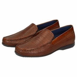 Slipper Sioux "Giumelo-705-XL", Herren, Gr. 39.5 (UK 6), braun, Obermaterial: 100% Kalbsleder CAL. 100% Gummi rubber., Schuhe Slipper