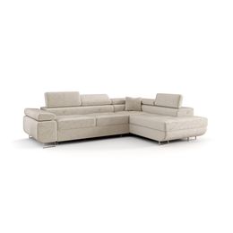 Fun M&ouml;bel ECKSOFA Monaro Mit Schlaffunktion