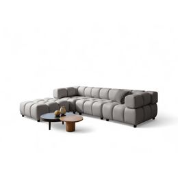 Fun M&ouml;bel SOFA 3-sitzer Und 1-polsterhocker Flow