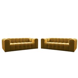 Fun M&ouml;bel SOFASET Solvie 4-4 In Tiffani