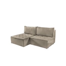 Fun M&ouml;bel ECKSOFA Schlafsofa Amalia In Raven