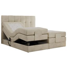 BOXBETT VITTORIA 180/200 - Beige Velvet - H3