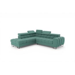 Fun M&ouml;bel ECKSOFA Bastien Max Mit Schlaffunktion