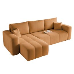 Fun M&ouml;bel ECKSOFA Leros Mit Schlaffunktion