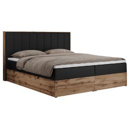 BOXBETT BELLISSIMO 180/200 Schwarz Kunstleder - H4