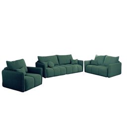 Fun M&ouml;bel SOFASET Morgano 3-2-1