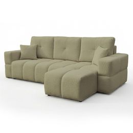 Fun M&ouml;bel ECKSOFA Denise Mit Schlaffunktion