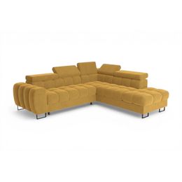 Fun M&ouml;bel ECKSOFA Bastien Max Mit Schlaffunktion