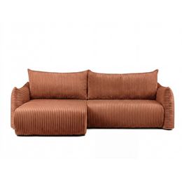 Fun M&ouml;bel ECKSOFA Mailand Mit Schlaffunktion